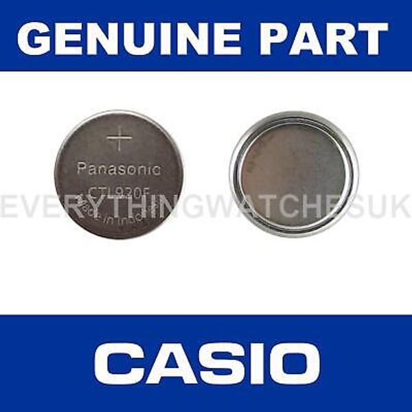 Rechargeable Panasonic CTL920F Watch Battery CTL920 for Casio Solar ...
