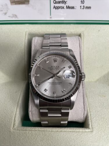 rolex oyster perpetual 36 model 16200 | WatchCharts Marketplace