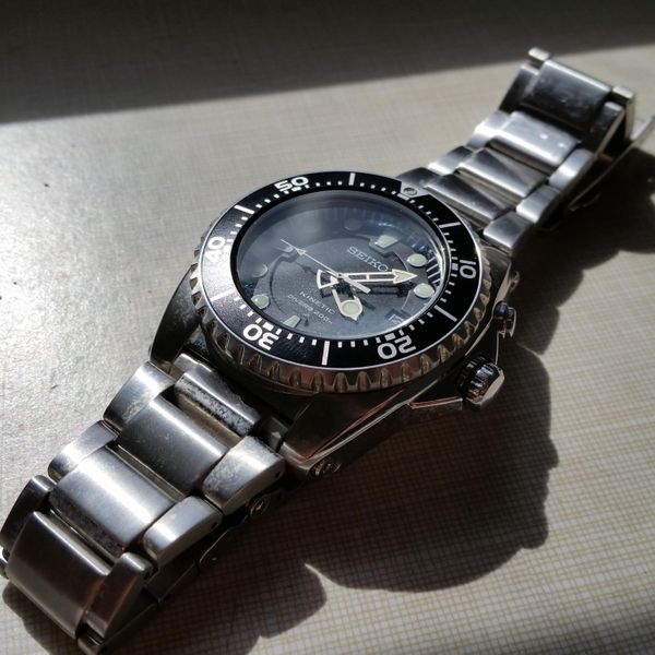 SOLD: Seiko BFK 5M62-0BL0 Kinetic, 2 Seiko Oyster Bracelets, 2 NATO ...