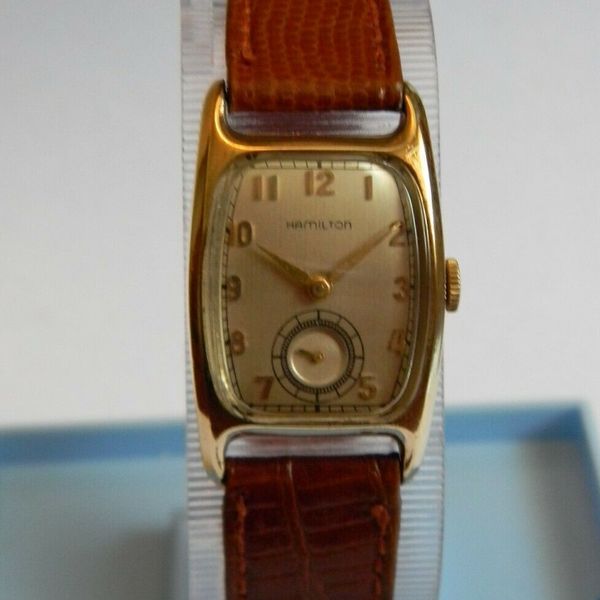HAMILTON Boulton II caliber 770 22 Jewels circa 1960s Gold Filled Case ...