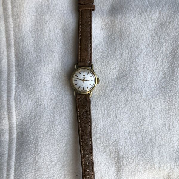 Montre Tissot Mini Automatic Seastar Vintage PlaquÃ©e Or | WatchCharts ...