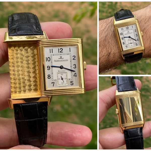[WTS] Jaeger LeCoultre. Reverso. Solid Gold. Blue Hands ...