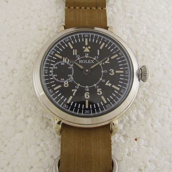 Rolex Laco Aviator FLIEGER Luftwaffe Pilot WW2 Vintage 1939-1945 Swiss ...