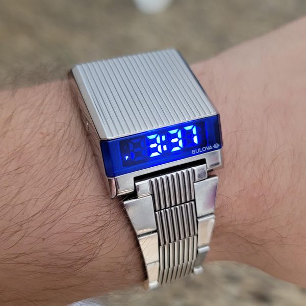 [WTS] Bulova Computron Steel/Blue | WatchCharts Marketplace