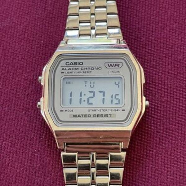 CASIO Digital WR Lithium Alarm Chrono Water Resist Watch Works ...
