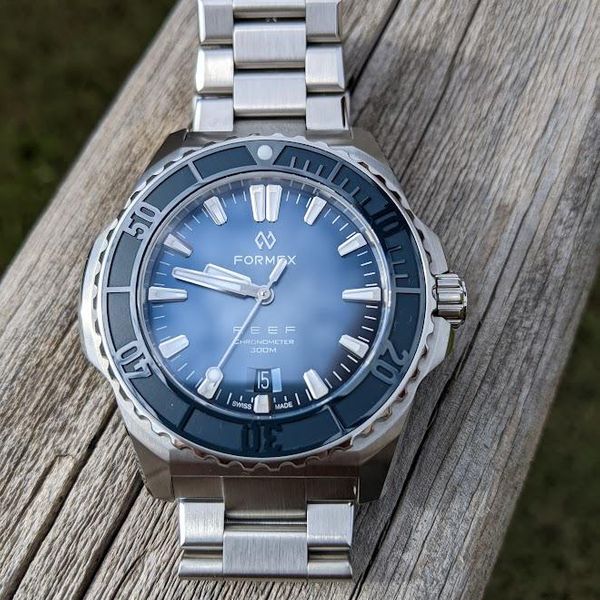[WTS] Formex Reef Blue dial with Isofrane Strap | WatchCharts Marketplace