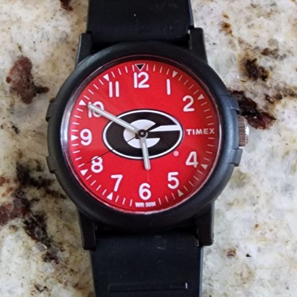 Timex Men's Collegiate Watch 40mm Watch. UNIVERSITY OF GEORGIA, New ...