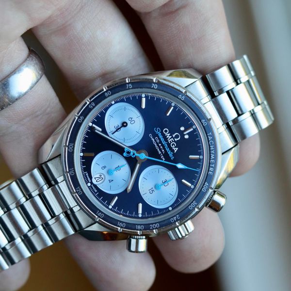 [WTS] Omega Speedmaster 38 Orbis Blue 324.30.38.50.03.002 | WatchCharts