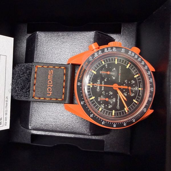 Swatch x Omega Speedmaster Mission on Earth | WatchCharts Marketplace