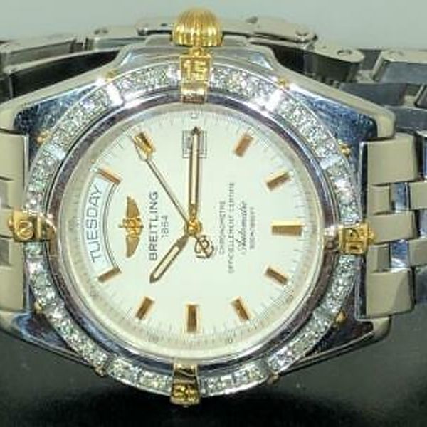 BREITLING MEN'S HEADWIND B45355 AUTOMATIC DIAMOND WATCH | WatchCharts Marketplace