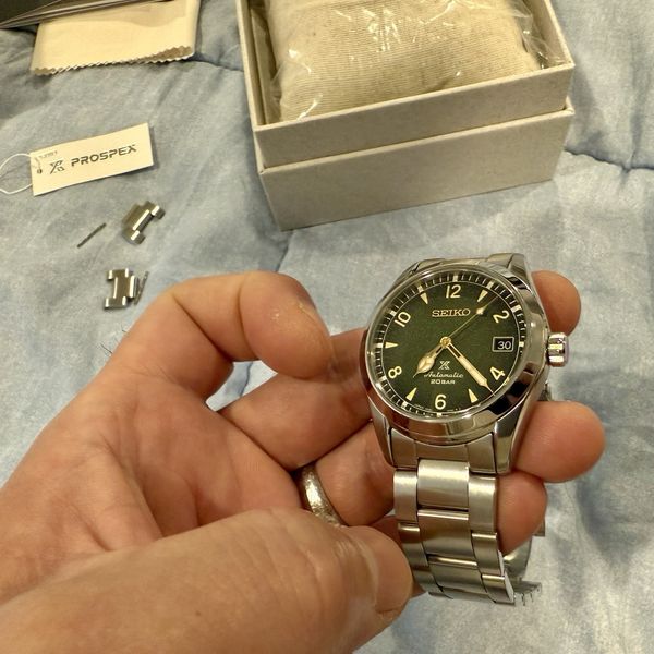 SEIKO SPB 155(Baby Alpinist) 38mm Beautiful Dial! | WatchCharts Marketplace