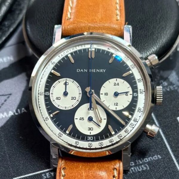 Dan Henry 1964 Gran Turismo Chronograph Evil Panda NO DATE Ltd Edition ...