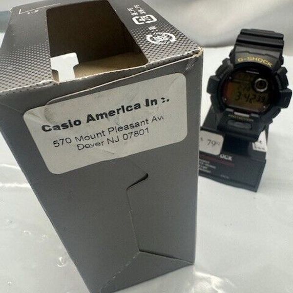 Casio G-Shock G8900S-1 Men Watch Digital Dial LED Light Black Resin ...
