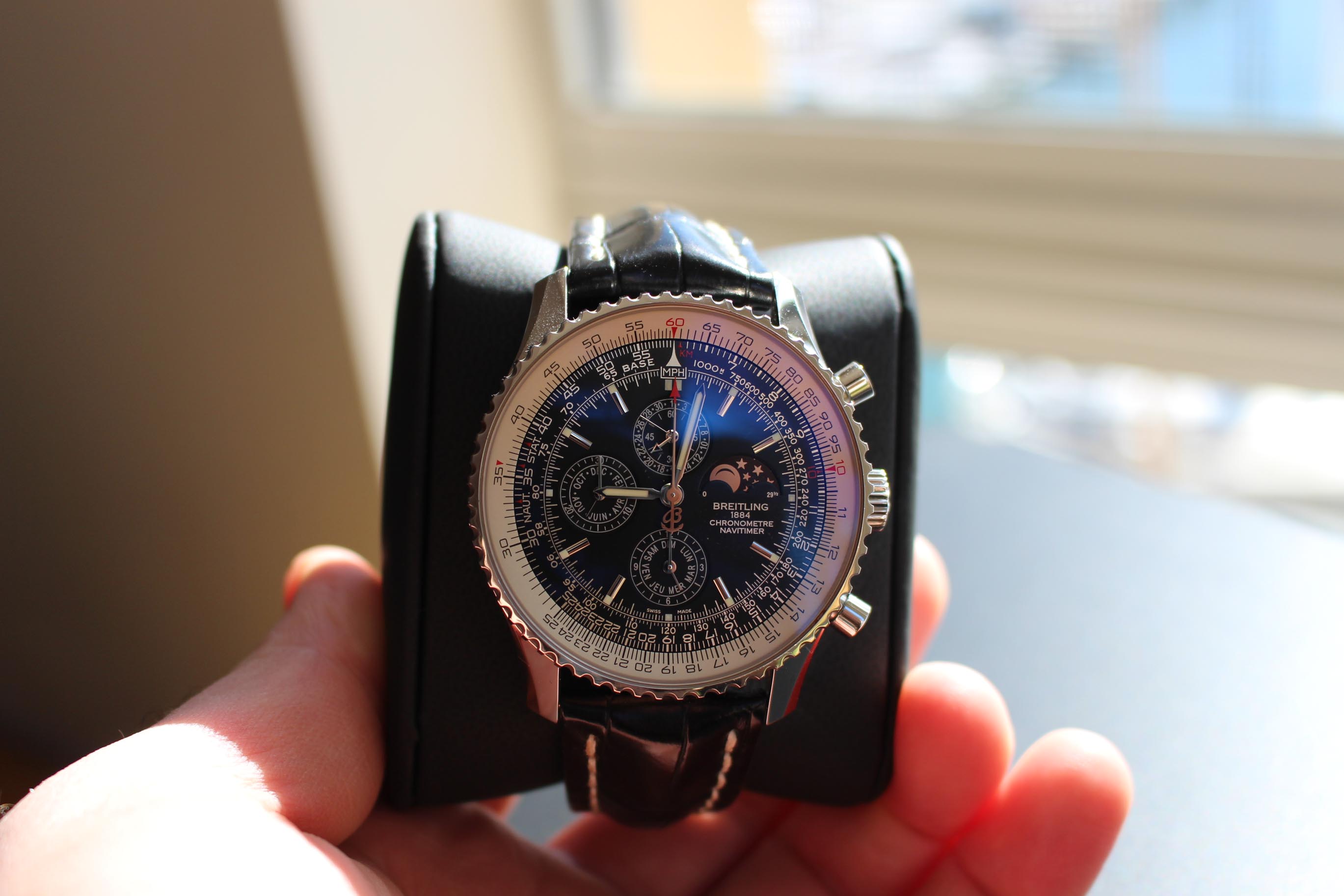 Breitling Navitimer 1461 Limited 4 Year Calendar Moonphase A19370 ...