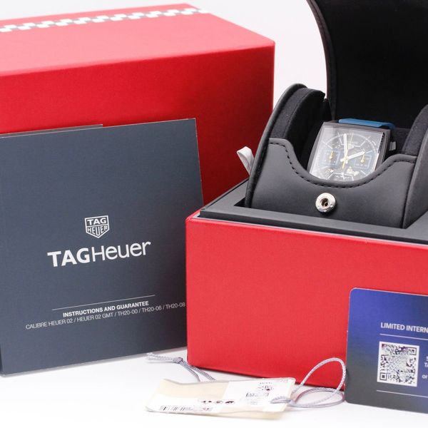 FSOT: Tag Heuer Monaco Chronograph - CBL2188 - Black - DLC Titanium ...
