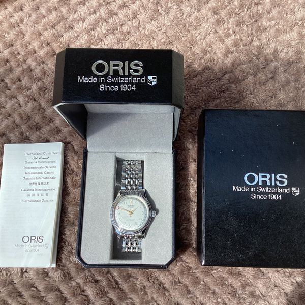 Oris Gentlemans 17 Jewels 302 7285B stainless steel watch | WatchCharts ...