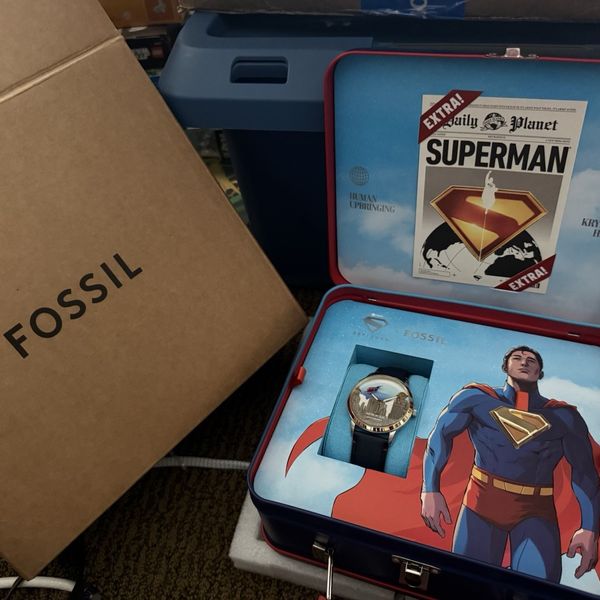 Superman x Fossil Limited Edition METROPOLIS Quartz Watch Hero Set 2025 ...