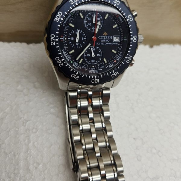 CITIZEN Promaster WR100 CHRONOGRAPH WATCH - RARE | WatchCharts Marketplace