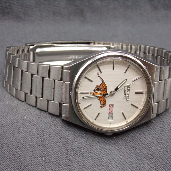 Men's Vintage SEIKO Promotional Watch w/ New Battery - Works Great ...