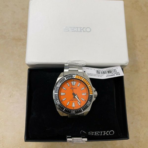 Seiko Prospex Analog Display Automatic Self Wind Silver Men's Watch ...