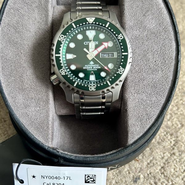 Citizen Promaster Titanium Diver Automatic Men's Watch 42MM ...