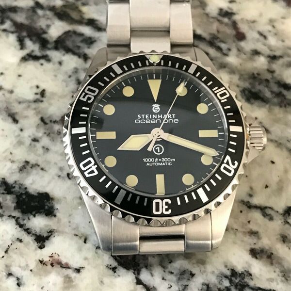 Steinhart Ocean Vintage Military 39mm Automatic watch | WatchCharts ...