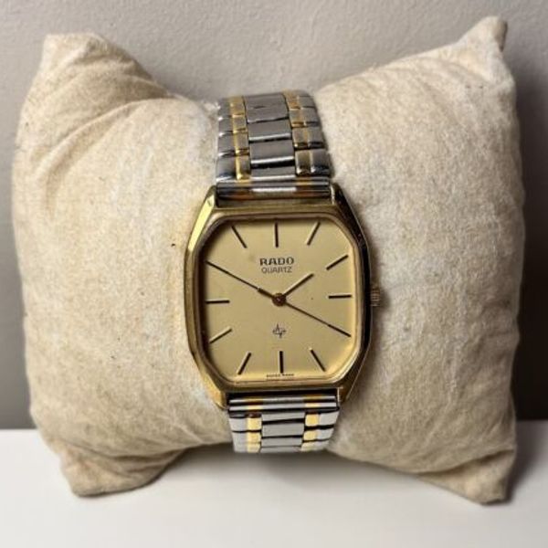 RARE 1990s RADO Menâ s Quartz Tank Watch (Working) ð | WatchCharts ...