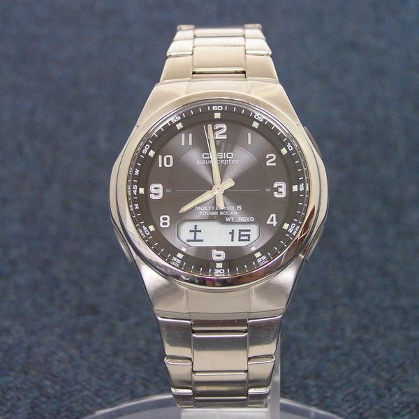 00s CASIO WAVE CEPTOR WVA-M600 - Retro Rare Japan Imported Solar Watch ...