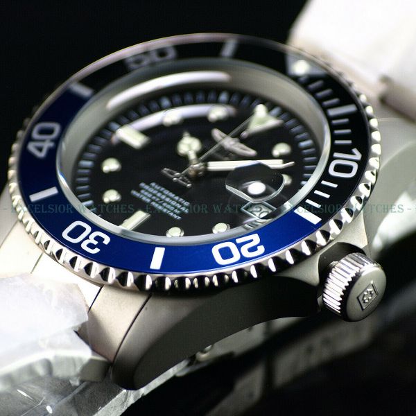 New Invicta 45mm Men's SOLID TITANIUM Pro Diver Automatic BATMAN Bezel ...
