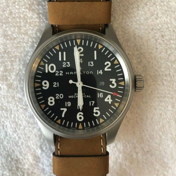Hamilton Khaki Field Mechanical 50mm Limited Edition - Excellent ...