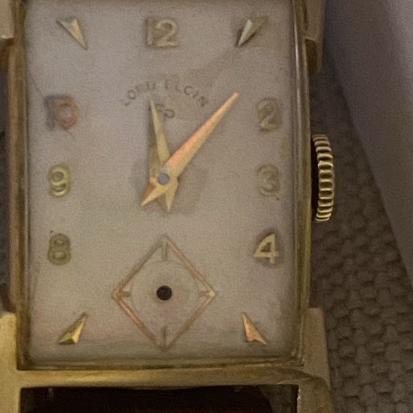 Lord Elgin Vintage 14K Gold Wrist Watch | WatchCharts Marketplace