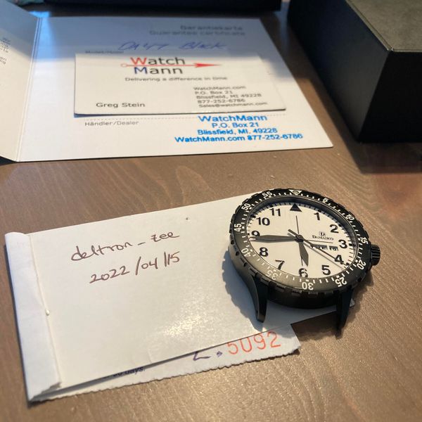[WTS] Damasko DA47 black damest coated (CAD friendly) | WatchCharts ...
