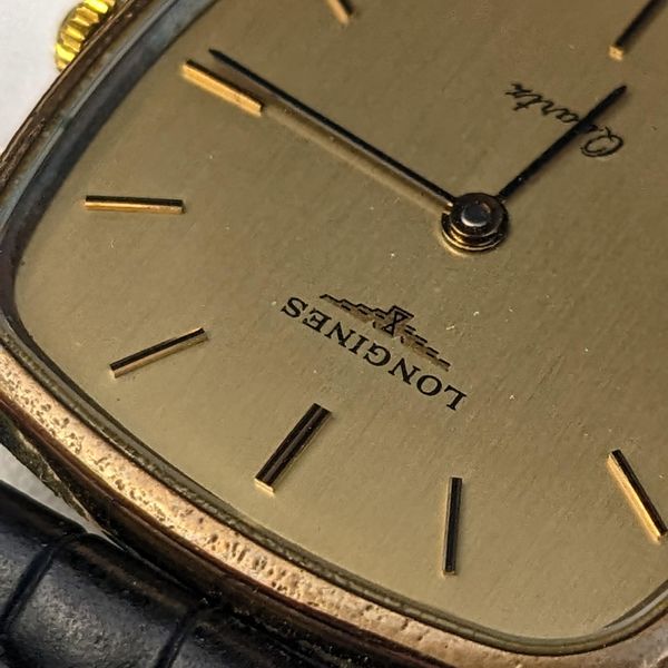 [WTS] Vintage LONGINES Classic Gold Plaque Tank with extra Strap 978 ...