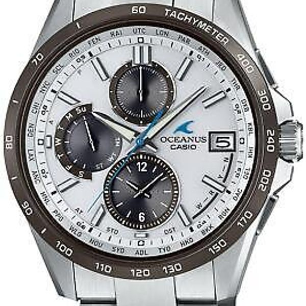 Casio Oceanus OCW-T2600J-7AJF Classic Line Titanium Radio Solar Men ...