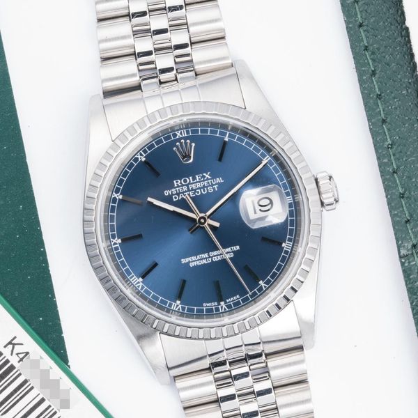 [WTS] 2001 Rolex Datejust Ref. 16220 with Box & Papers | WatchCharts ...