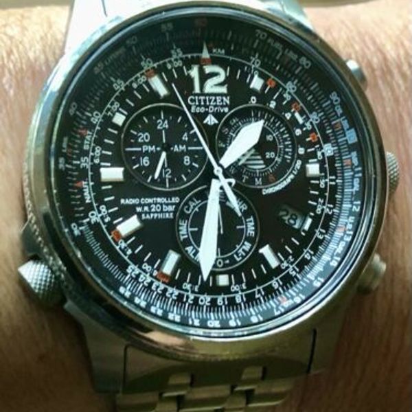 CITIZEN Eco-Drive Promaster Radio Controlled E670-S043603 Titanium ...