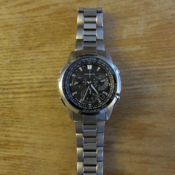 *SOLD* Casio Oceanus OCW-M700 Titanium Tough Solar | WatchCharts Marketplace