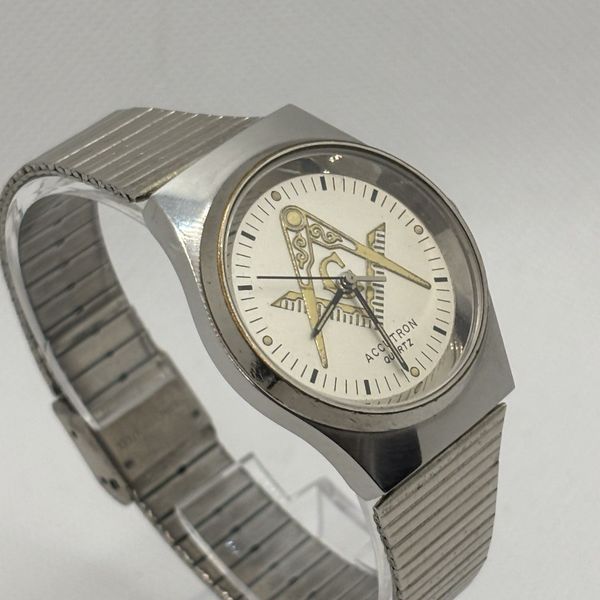 Bulova Accutron Steel Wristwatch N9 1979 MASON DIAL | WatchCharts ...