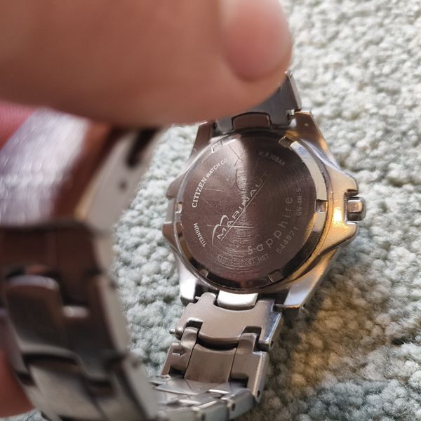 Citizen Men's Eco Drive Quartz Watch Titanium Sapphire Crystal ...