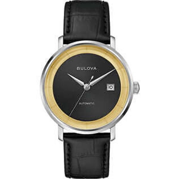 Bulova Frank Sinatra Limited Edition Rat Pack Watch Black Leather Strap ...