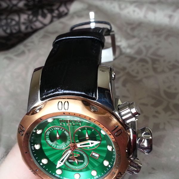 Invicta 46mm Venom 10812 Green Dial | WatchCharts Marketplace