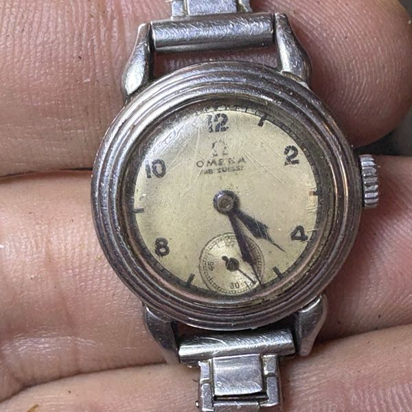 Women's Omega Watch Fab.Suisse Steel circa 1940 To Restore ...