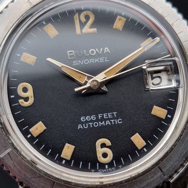 Vintage Bulova Snorkel Devil Diver 666 | WatchCharts Marketplace