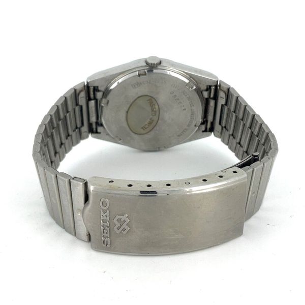 Vintage Seiko Railroad Approved SQ Quartz Watch 6923-7039 Day/Date 33mm ...