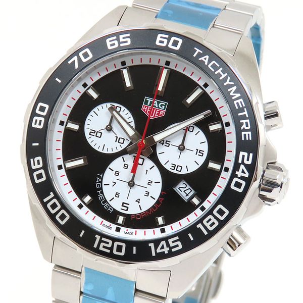 TAG HEUER TAG Heuer Formula 1 Chronograph CAZ101E.BA0842 Black Dial SS ...