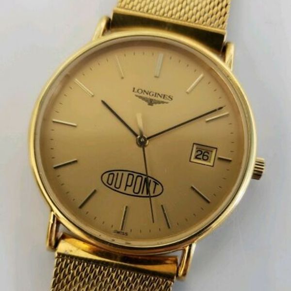 Longines L7.9842 "Dupont" Slim Quartz Watch | WatchCharts Marketplace