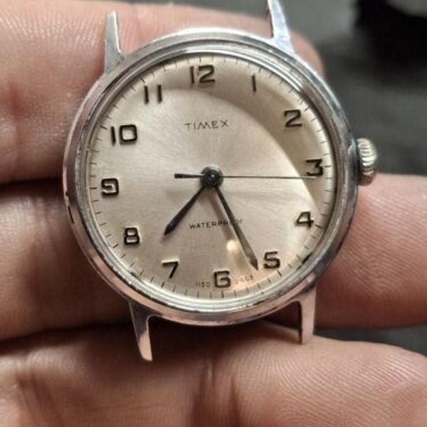 Timex Sprite 1969 Mens Vintage 1960s Mechanical Handwind Retro Watch ...