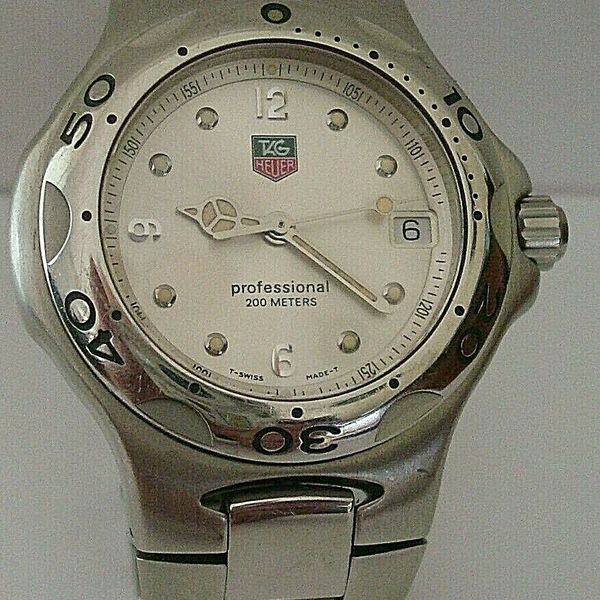 AUTHENTIC UNISEX/MID SIZE TAG HEUER KIRIUM REF WL 1214 BF 4067 MATT ...