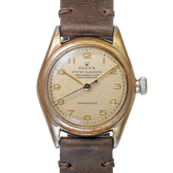 ROLEX Oyster Elegant CHAS.GREIG & SON Ref.3121 Antique Watch Men's ...