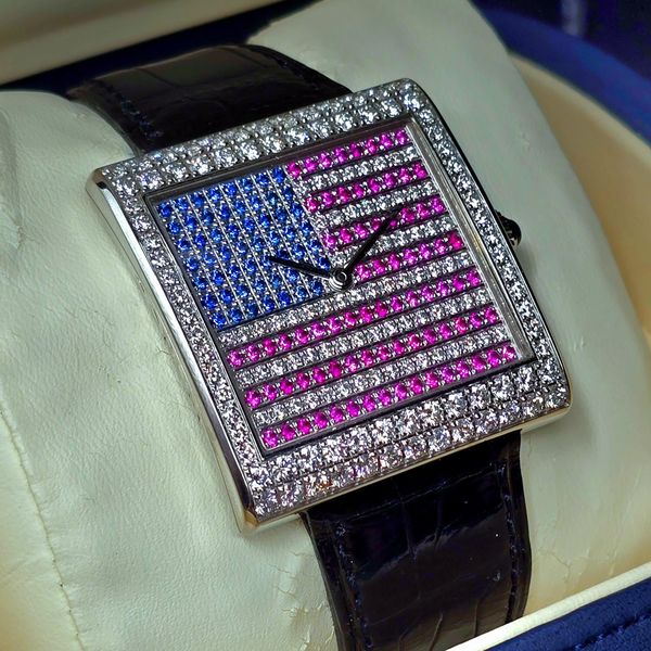 [WTS/WTT] Corum Buckingham United We Stand in white gold, American Flag ...